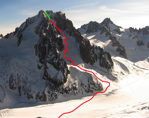 Nouveau accident au Mont Blanc - Couloir du Gouter