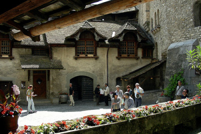 Chateau De Chillon Inside