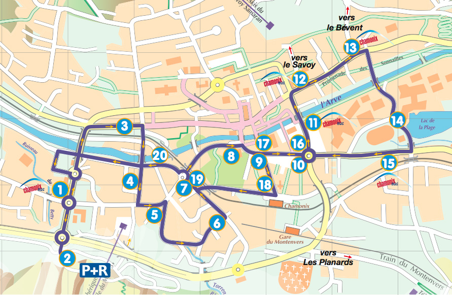 Chamonix Bus Timetables - Bus system within the Chamonix Valley