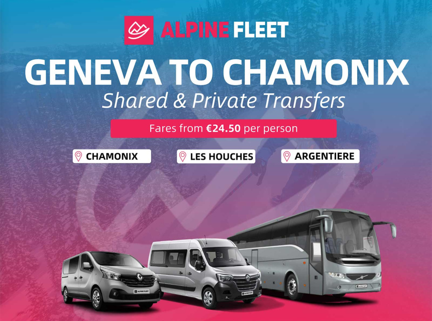 Alpine Fleet Airport Transfers to the ALL Chamonix Valley | Chamonix.net