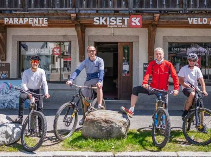 E-Bike Electric Mountain Bike Rental Ski Set Sports | Chamonix.net